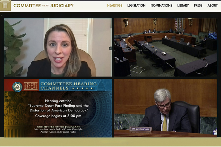 Professor Allison Orr Larsen Offers Senate Testimony on Supreme Court ...