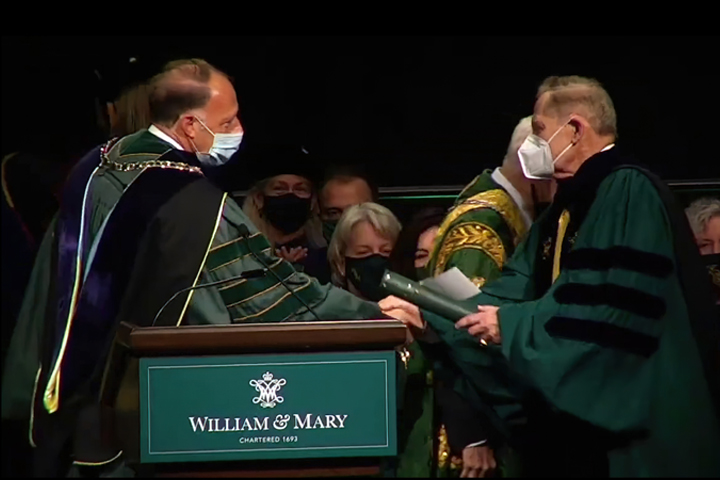 Donald N. Patten Receives Honorary Degree of Doctor of Laws During ...